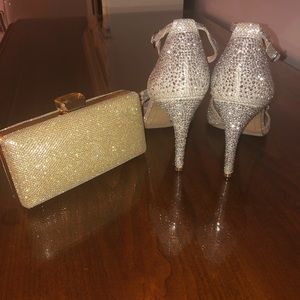 INC International Concepts | Shoes | Dressy Gold High Heeled Sandals ...